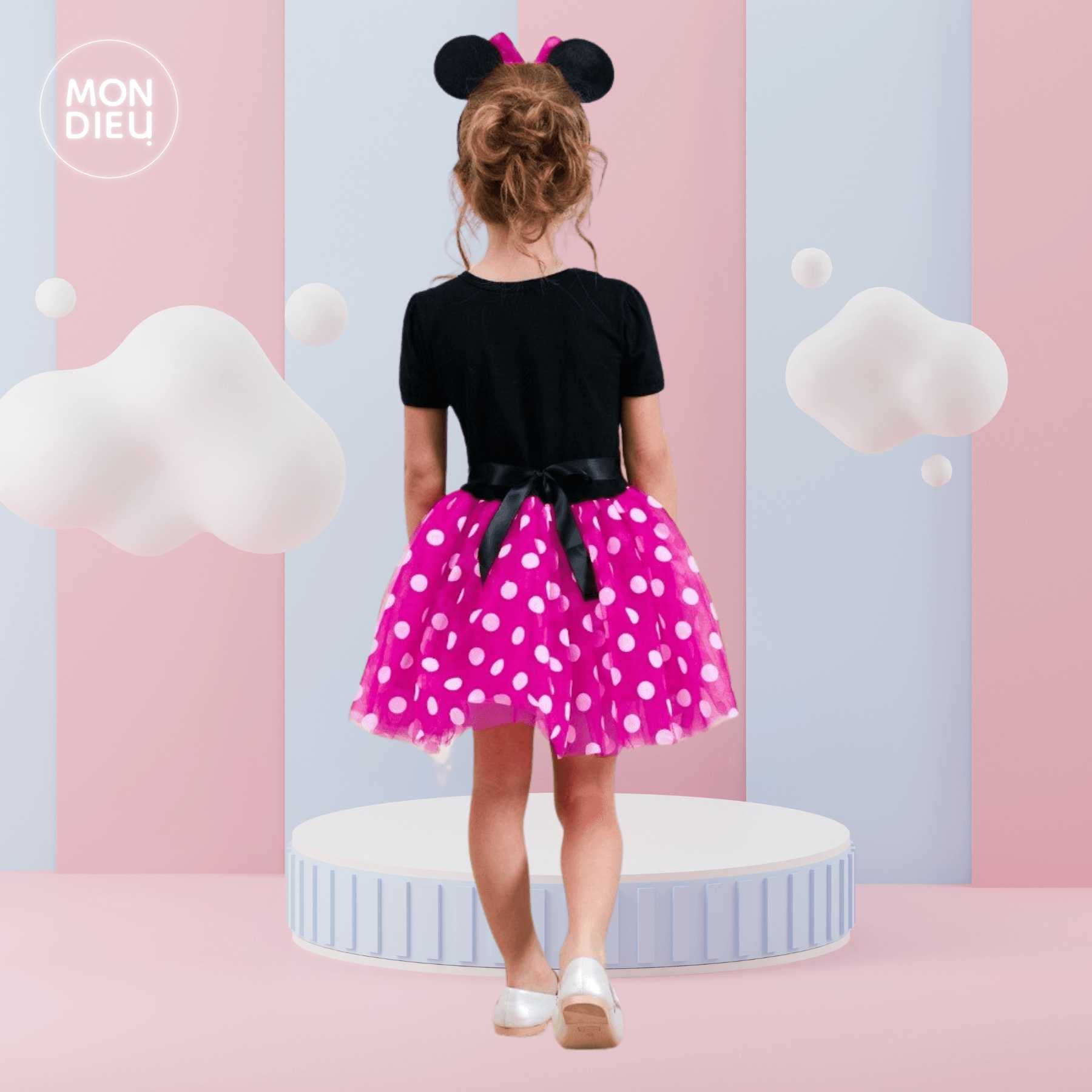 Vestido de Minnie para niñas – Mondieu Vestidos